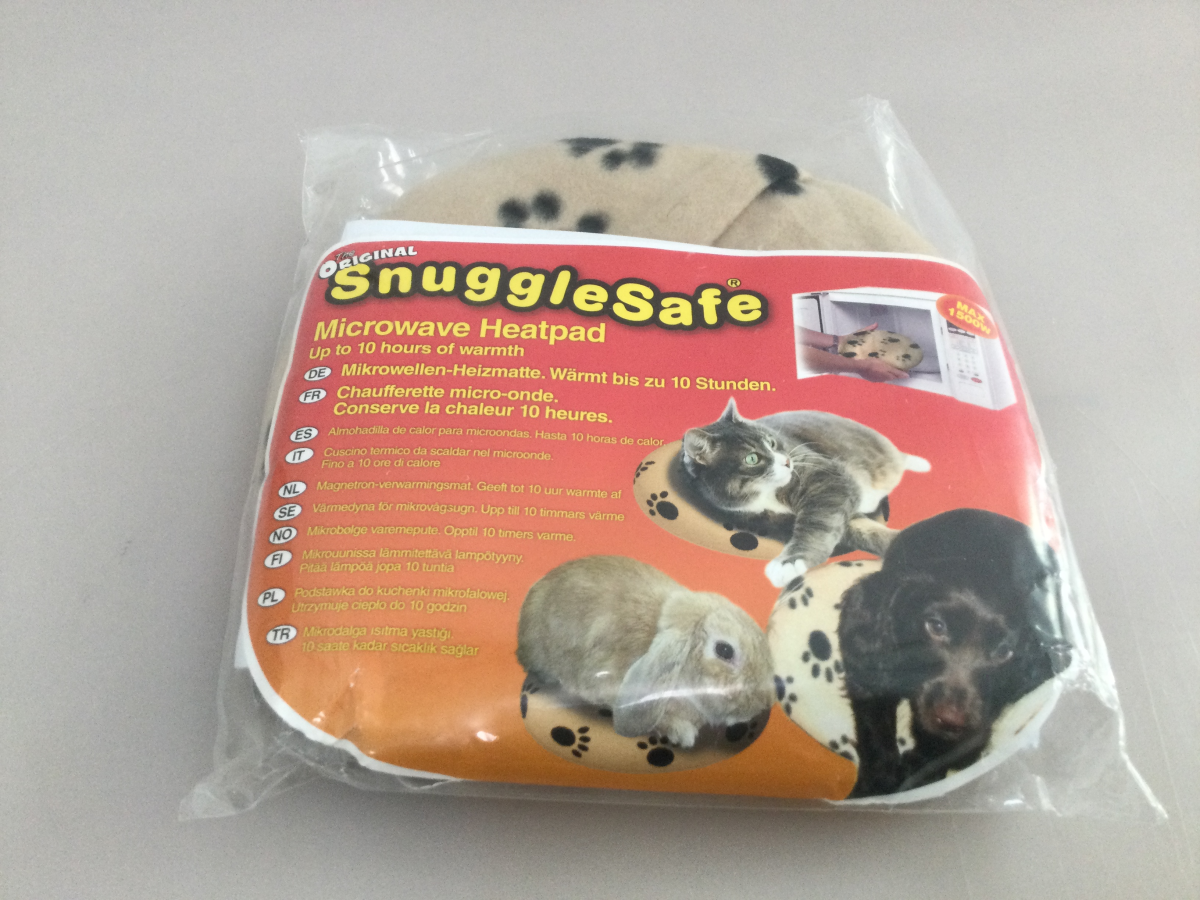Snuggle Safe Pet Bed Microwave Heating Pad - auction