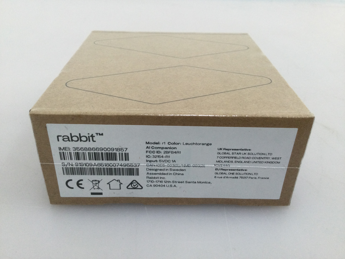 Rabbit R1 Mobile AI Device - Personal AI Assistant - Leuchtorange - auction