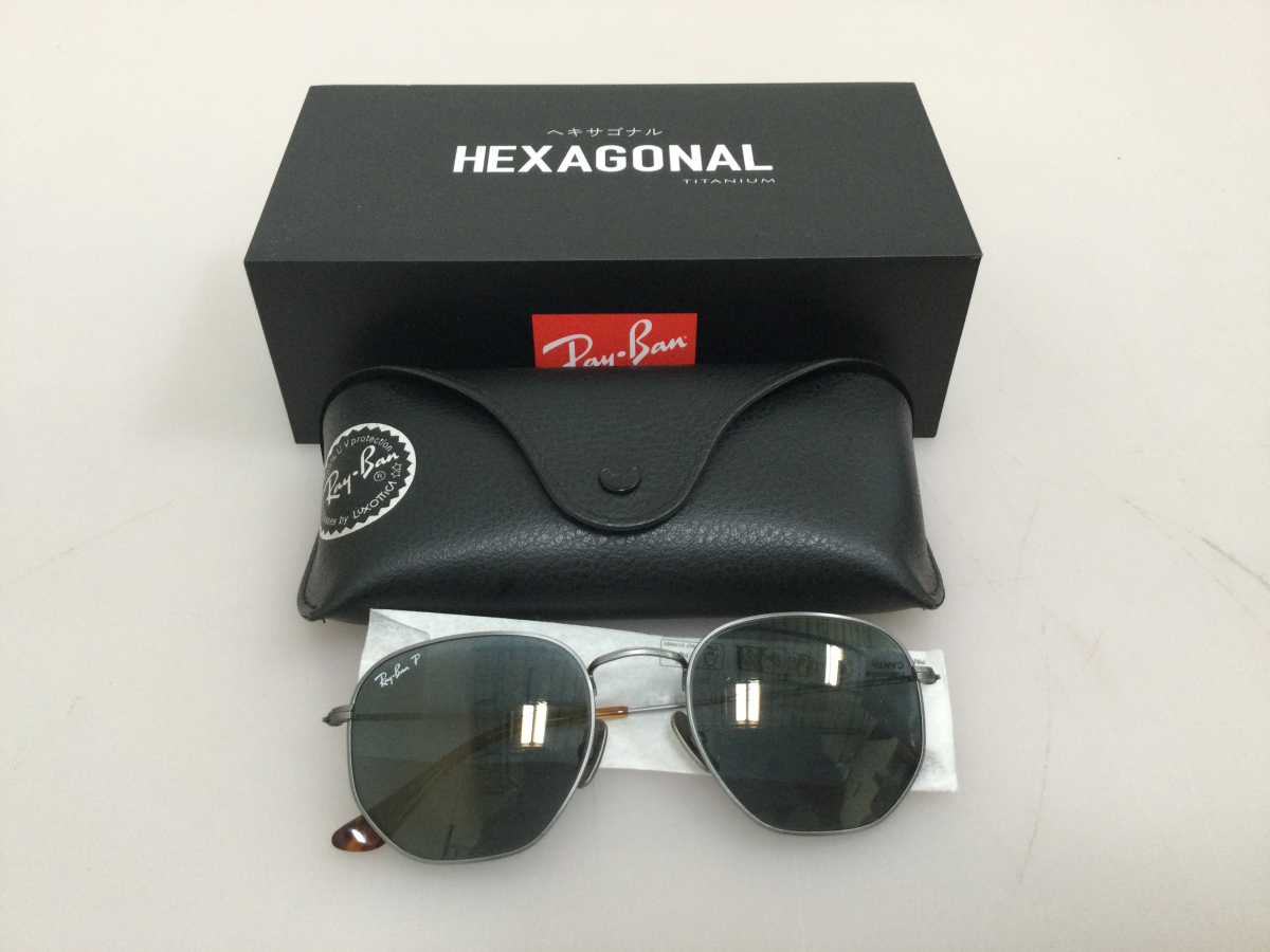 Ray-Ban Hexagonal Titanium - auction