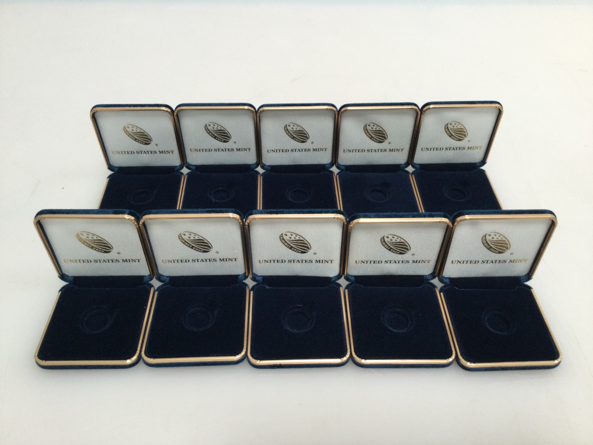 Official U.S. Mint Display Box - 1 oz American Gold Eagle Bullion Coin ...