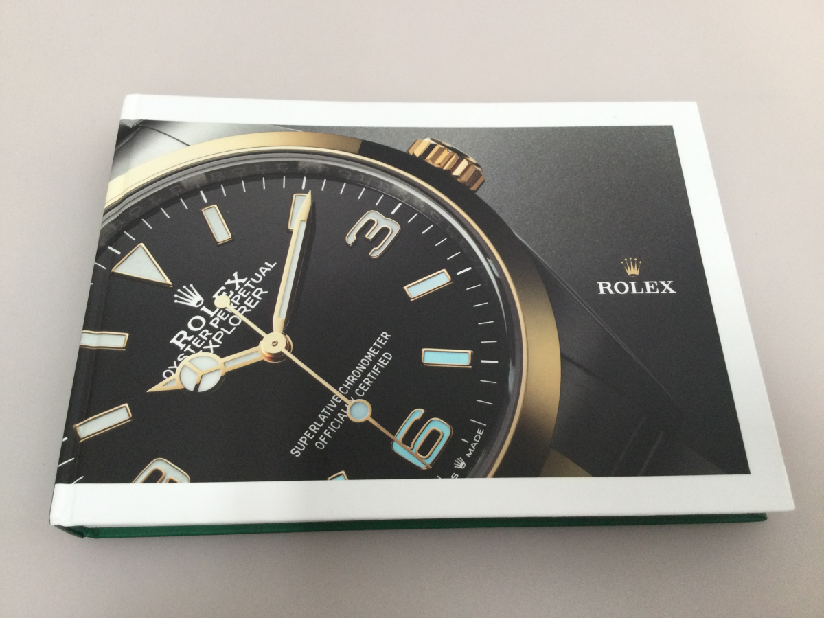 ROLEX 2021-2022 Hardcover Table Catalog Book - auction