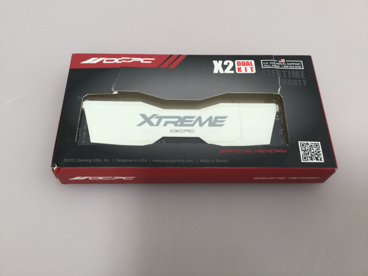 OCPC XT II DDR4 3200 16GB WHITE - auction
